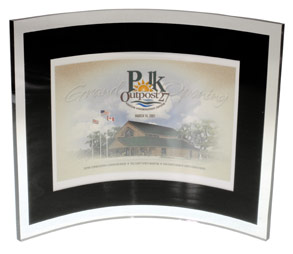 ACRYLIC CURVED PLAQUES: Acrylic Curved Plaques, Curved Acrylic Frames ...